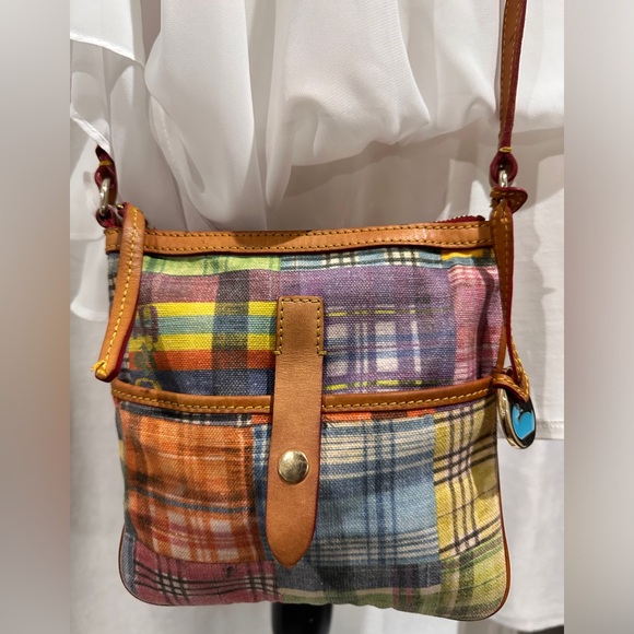 Dooney & Bourke | Bags | Dooney Bourke Patchwork Ant Picnic Crossbody ...